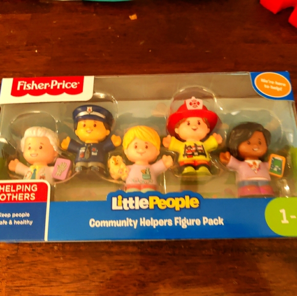 Fisher-Price | Toys | Little People Community Helpers Figure Pack ...